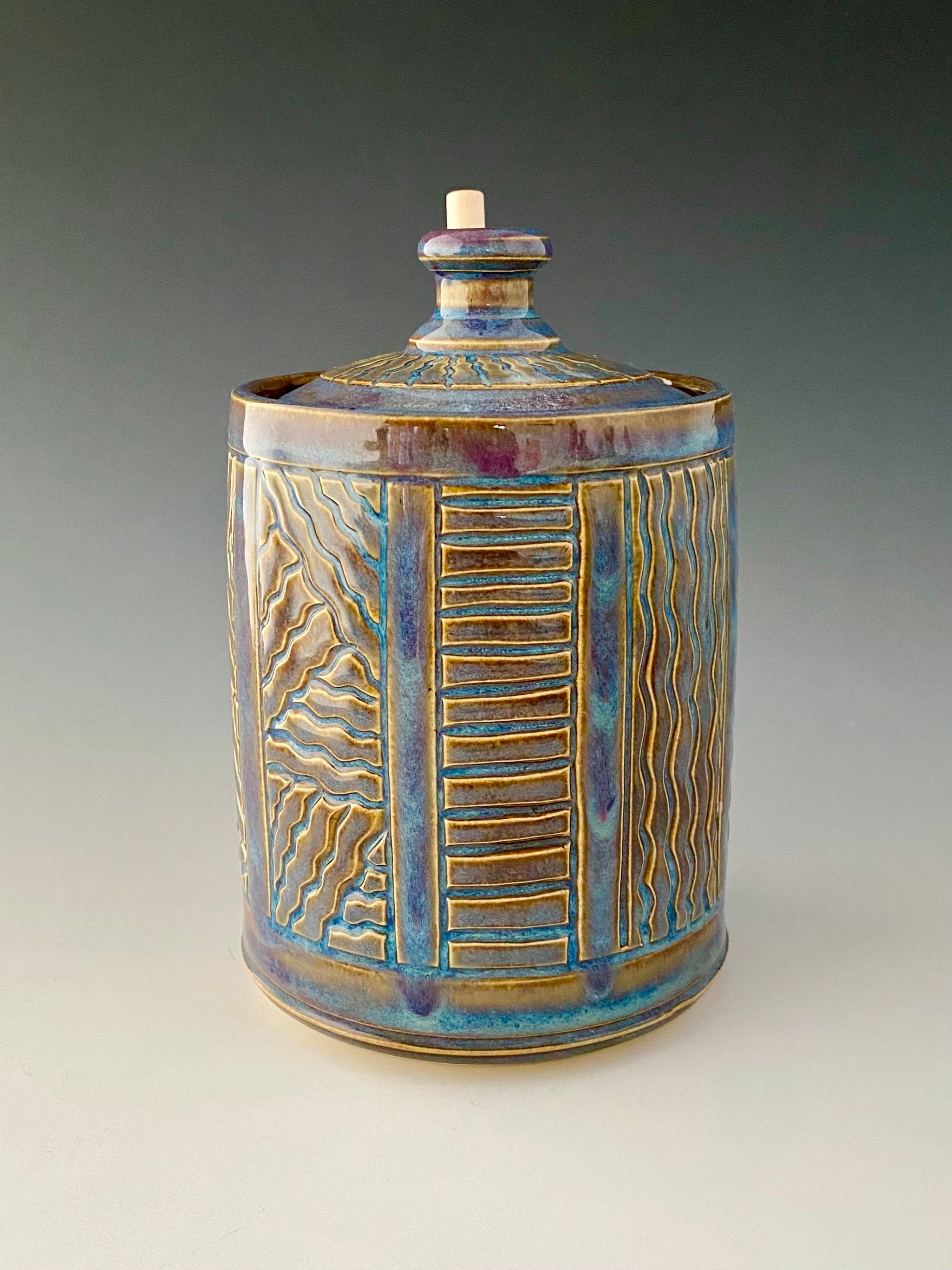 Honey Pot/Sugar Bowl/JamJar Wheel-thrown by NorthWind Pottery | Etsy