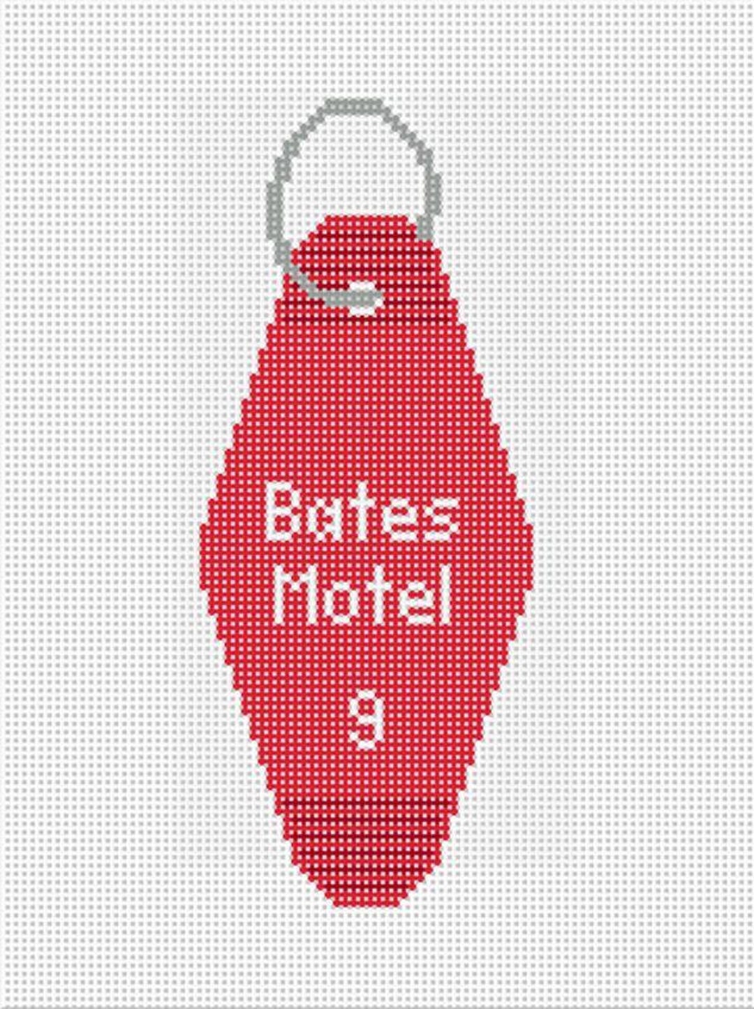Vintage Hotel Key Needlepoint Canvas - Etsy