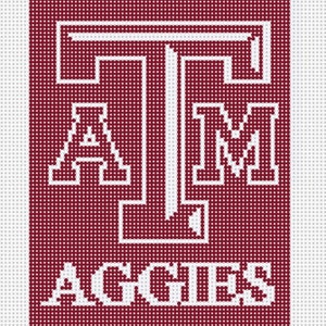 Texas A and M TAMU Mini Flag Kit - Etsy