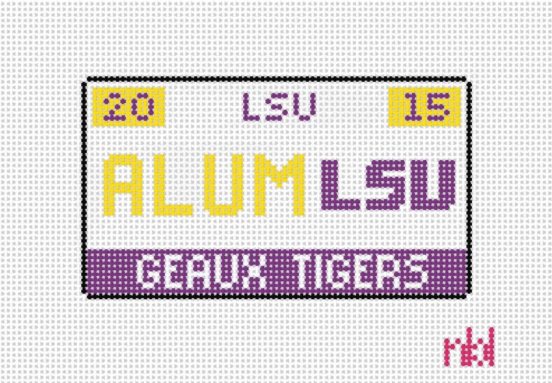 LSU License Plate - Etsy