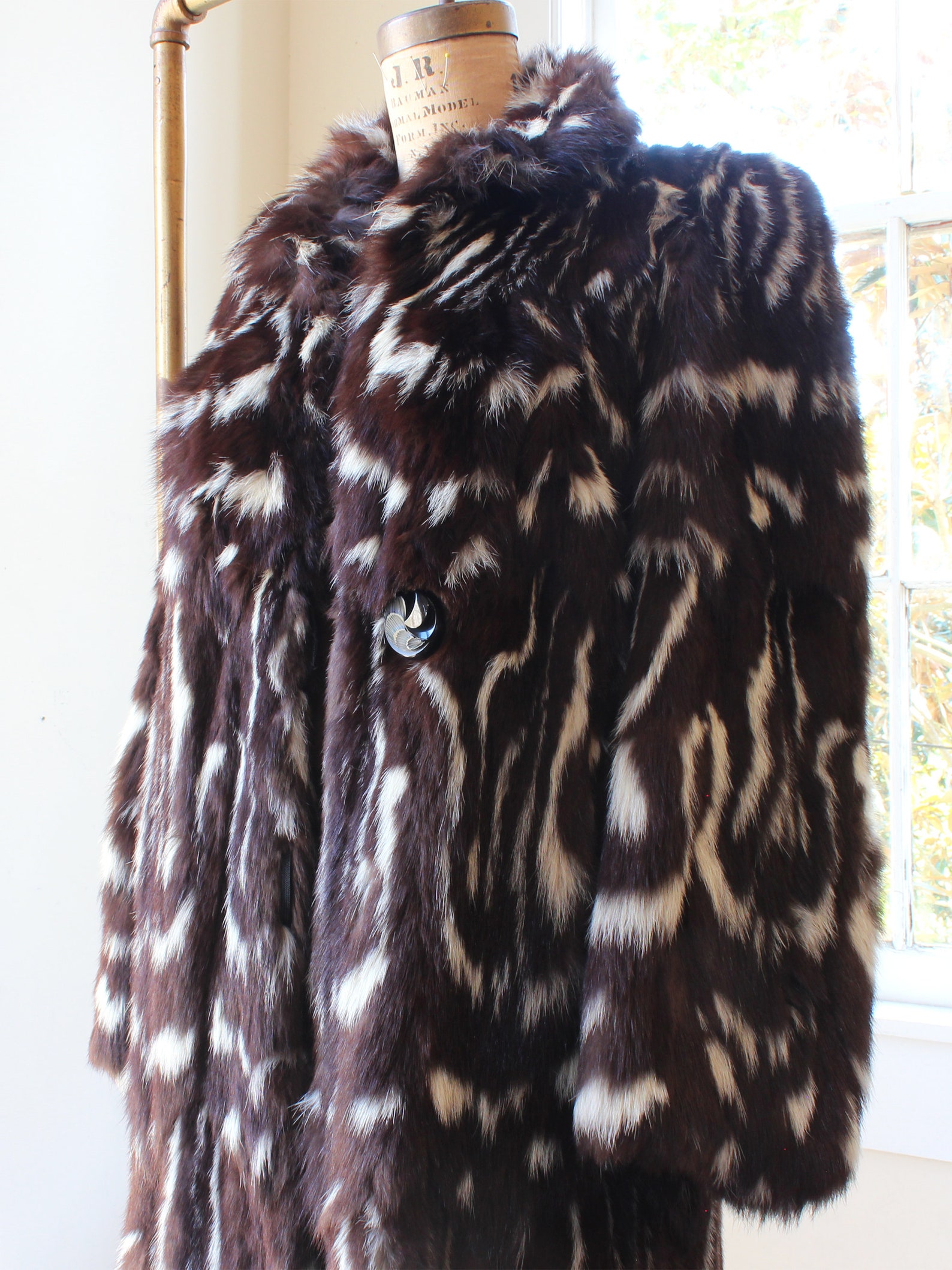1930s Skunk Fur Coat Princess Pat Milwaukee | Etsy