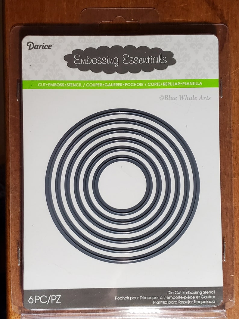 Darice Embossing Essentials Die Cut Embossing Stencil | Etsy