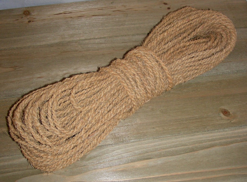 Coco Fiber/rope 4mm Great for Weaving in Baskets, Gourd Rim Work ...