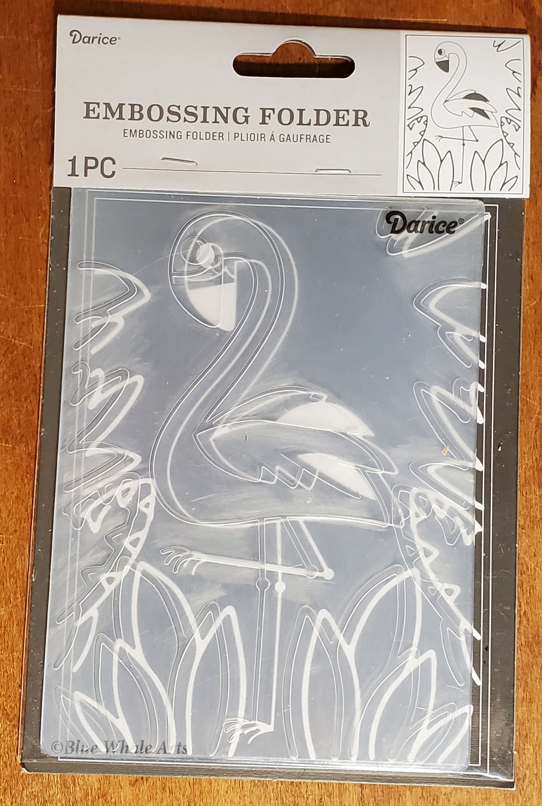 Darice Embossing Folder Flamingo - Etsy