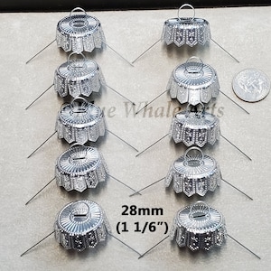 Ornament Caps - 28 Mm (1 1/16 Inch) - Great for Replacement or Making ...