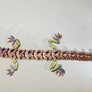 Imperial Dragon Articulated 3d Print Halloween Decoration Desk ...