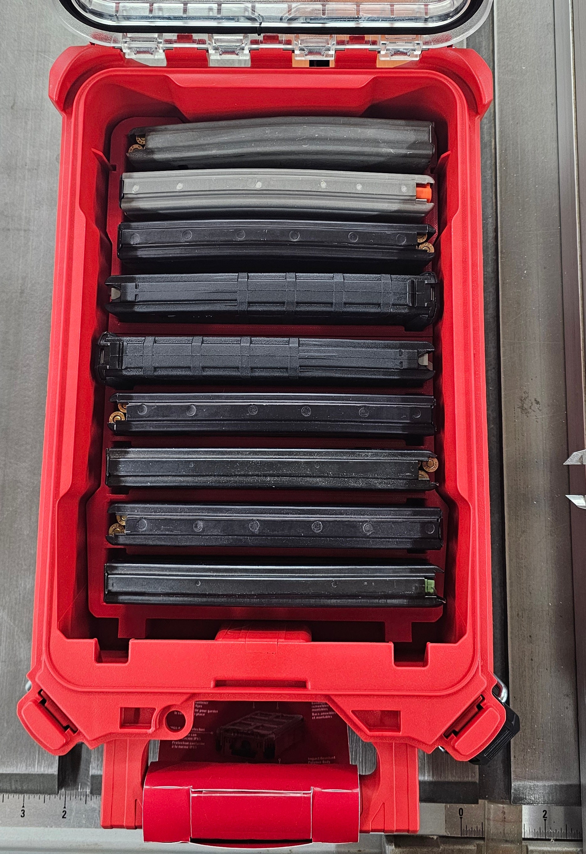 Milwaukee PACKOUT Compact Organizer Insert Magazine Storage. - Etsy