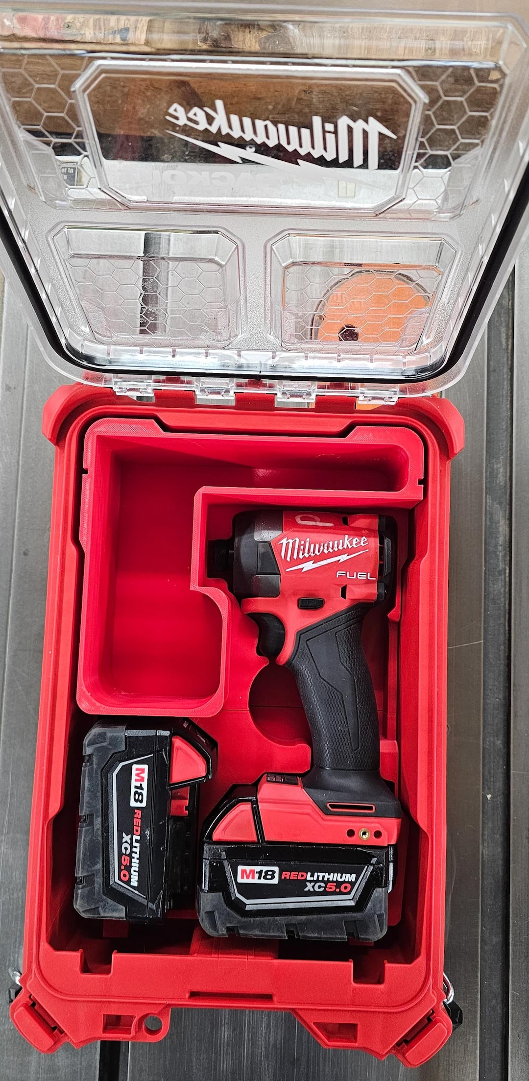 Digital 3D Print File for Milwaukee PACKOUT Compact Organizer Insert ...