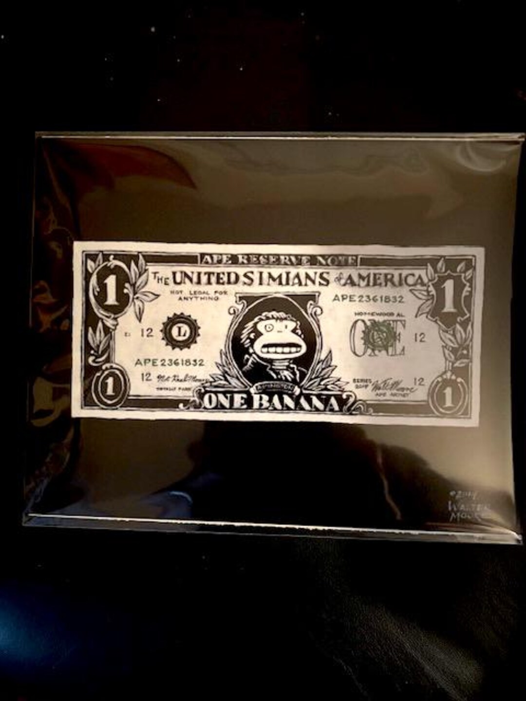Ape Play Money Photo Print 8 X 10 20 X 25 Cm Walter Moore Art - Etsy