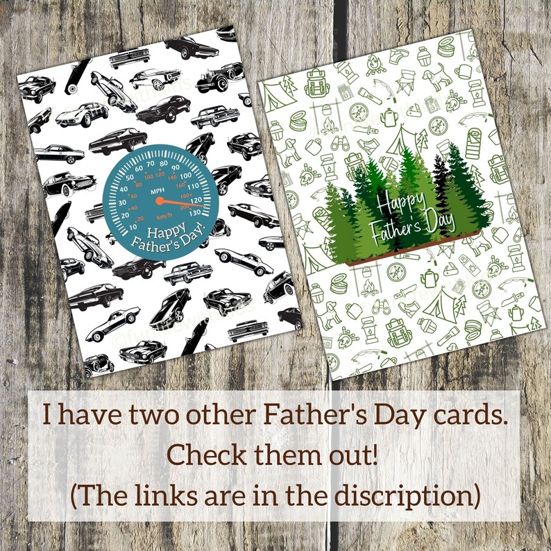 Printable Happy Father's Day Card for the Grill Lover - Etsy