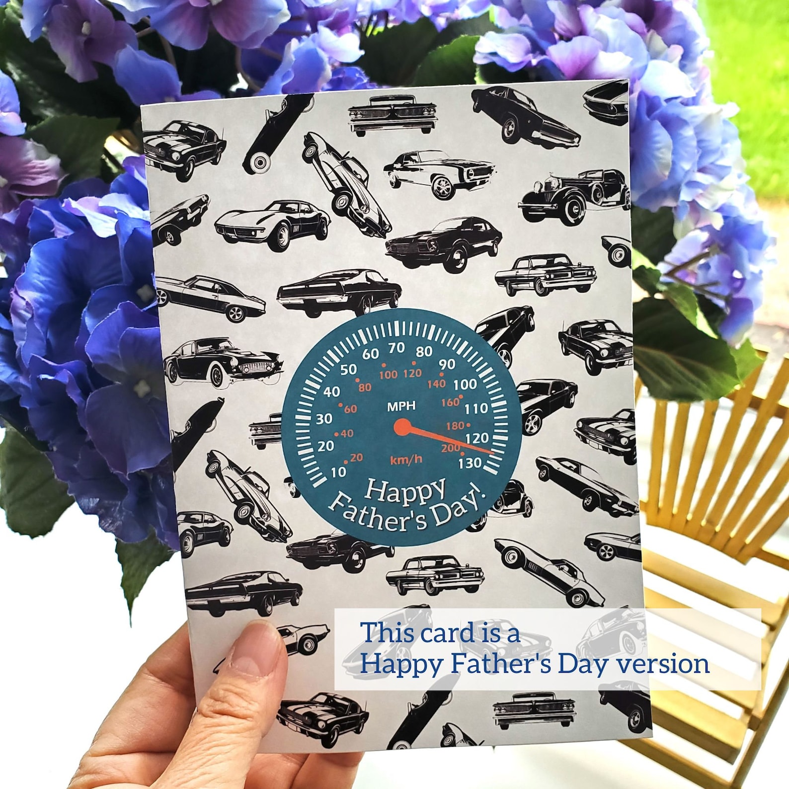 Printable Happy Birthday Card for the Car Lover, 5x7 Happy Birthday ...