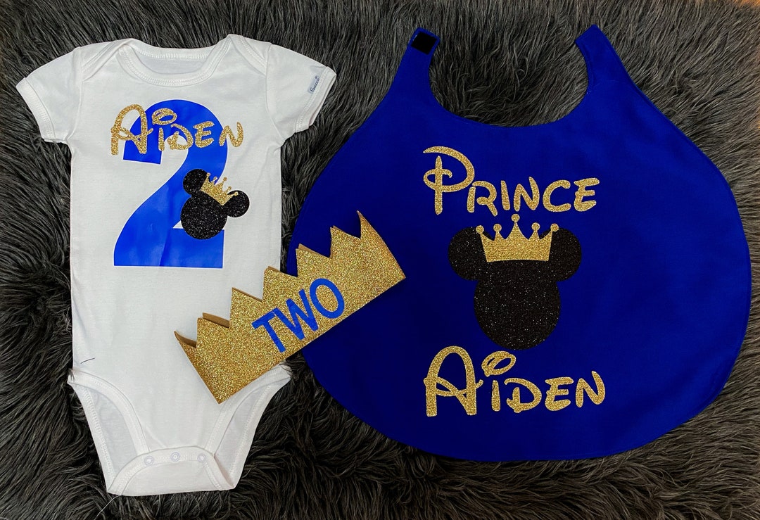 Mickey Prince First Birthday/ Prince First Birthday / Royal Prince ...