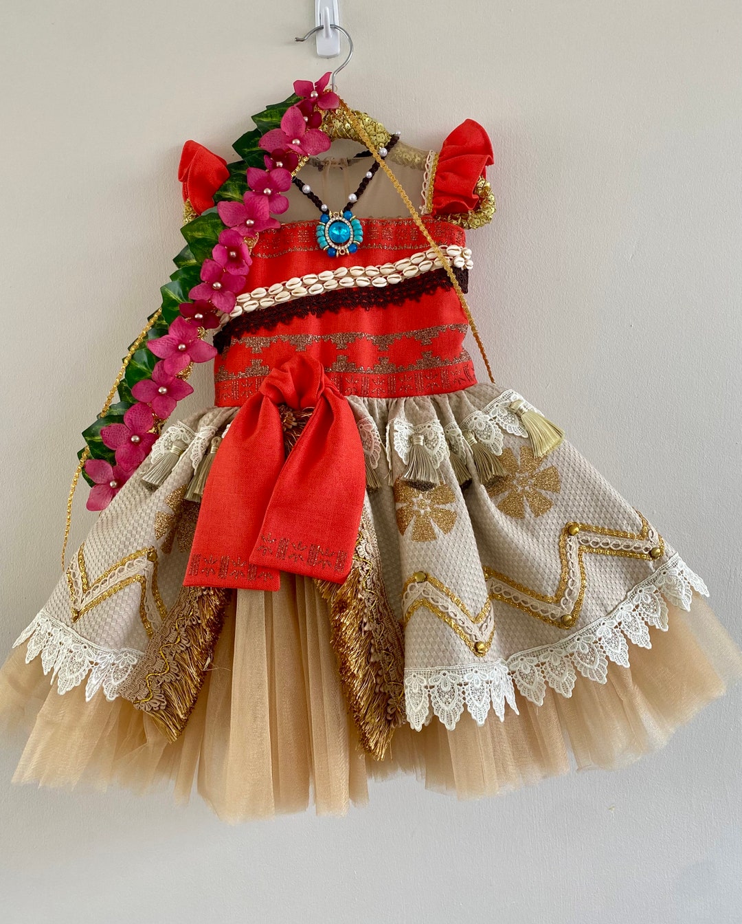 Moana Luxury / Moana Outfit for Birthday/ Moana DRESS/ Princess ...