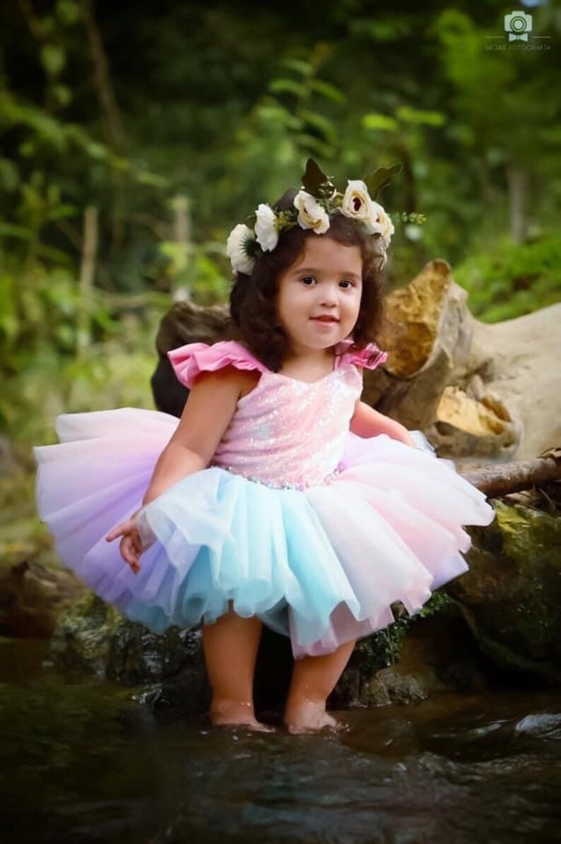 Unicorn Dress / Unicorn Girl/ Dress / Girl Clothes / Pastel - Etsy