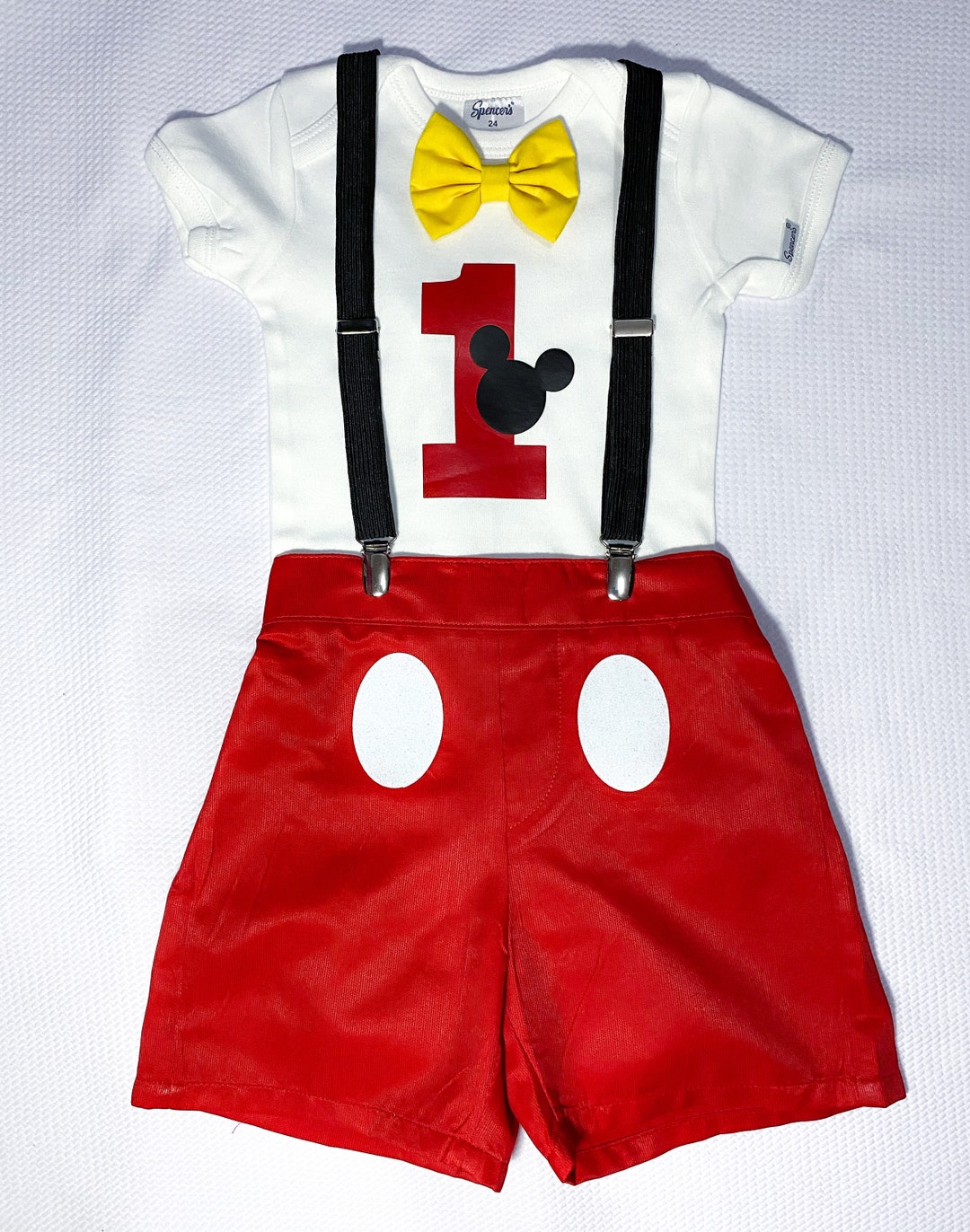 Mickey Outfit / Mickey Mouse Birthday Outfit/ Mickey Mouse Shirt/mickey ...