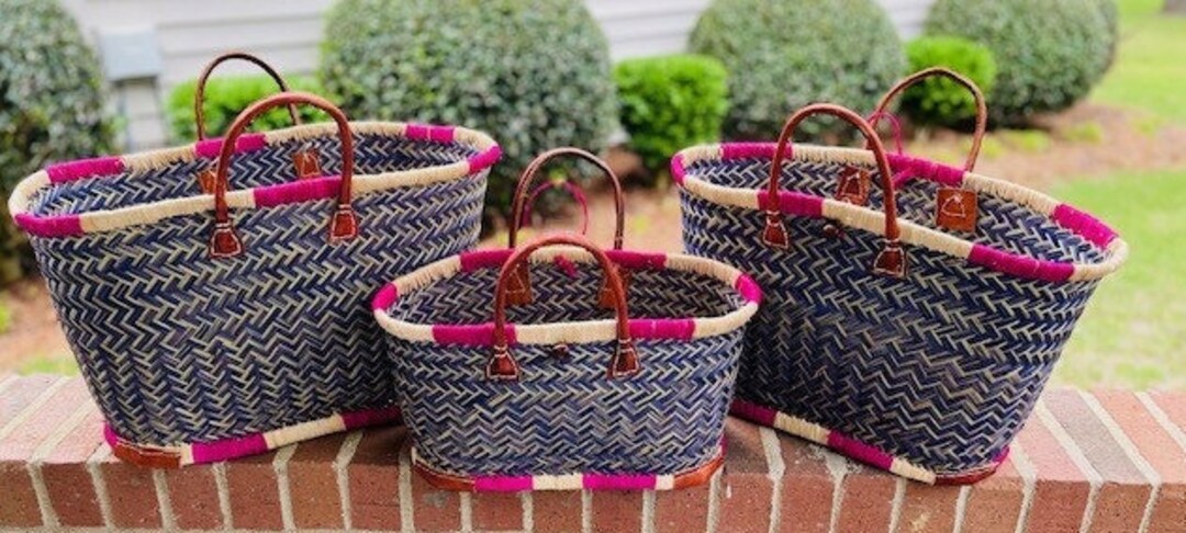Madagascar Raffia Straw Tote Bag/bozaka Bag/straw Beach Tote Bag ...