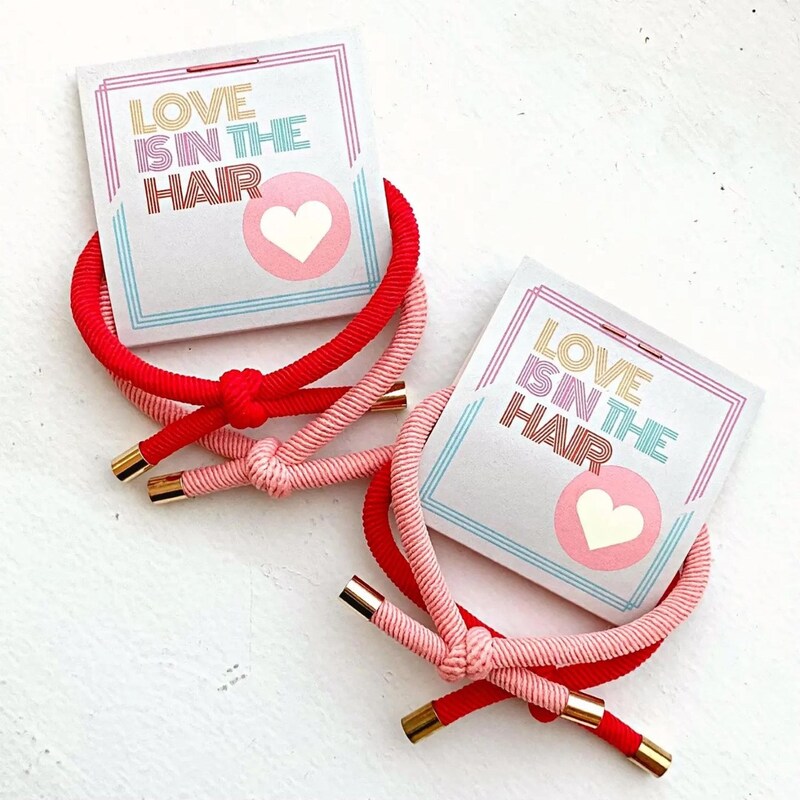 Heart Hair Ties - Etsy