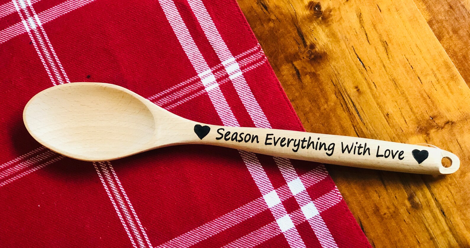 Personalized Laser Engraved Wooden Spoon/gifts for Chef/love - Etsy