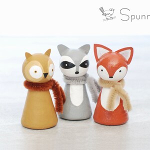 Pack of 11 Spun Cotton Peg Dolls 47 Mm Tall • SPUNNYS - Etsy