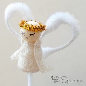 Pack of 11 Spun Cotton Peg Dolls 47 Mm Tall • SPUNNYS - Etsy