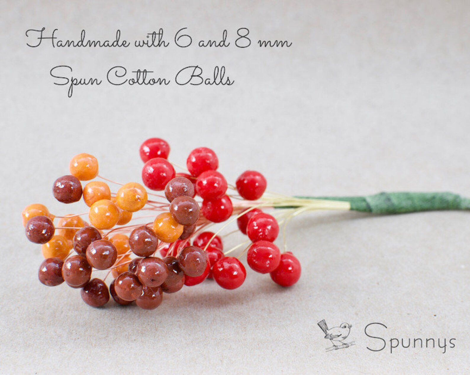 Fruit & Vegetable Spun Cotton Shapes Mix and Match SPUNNYS | Etsy