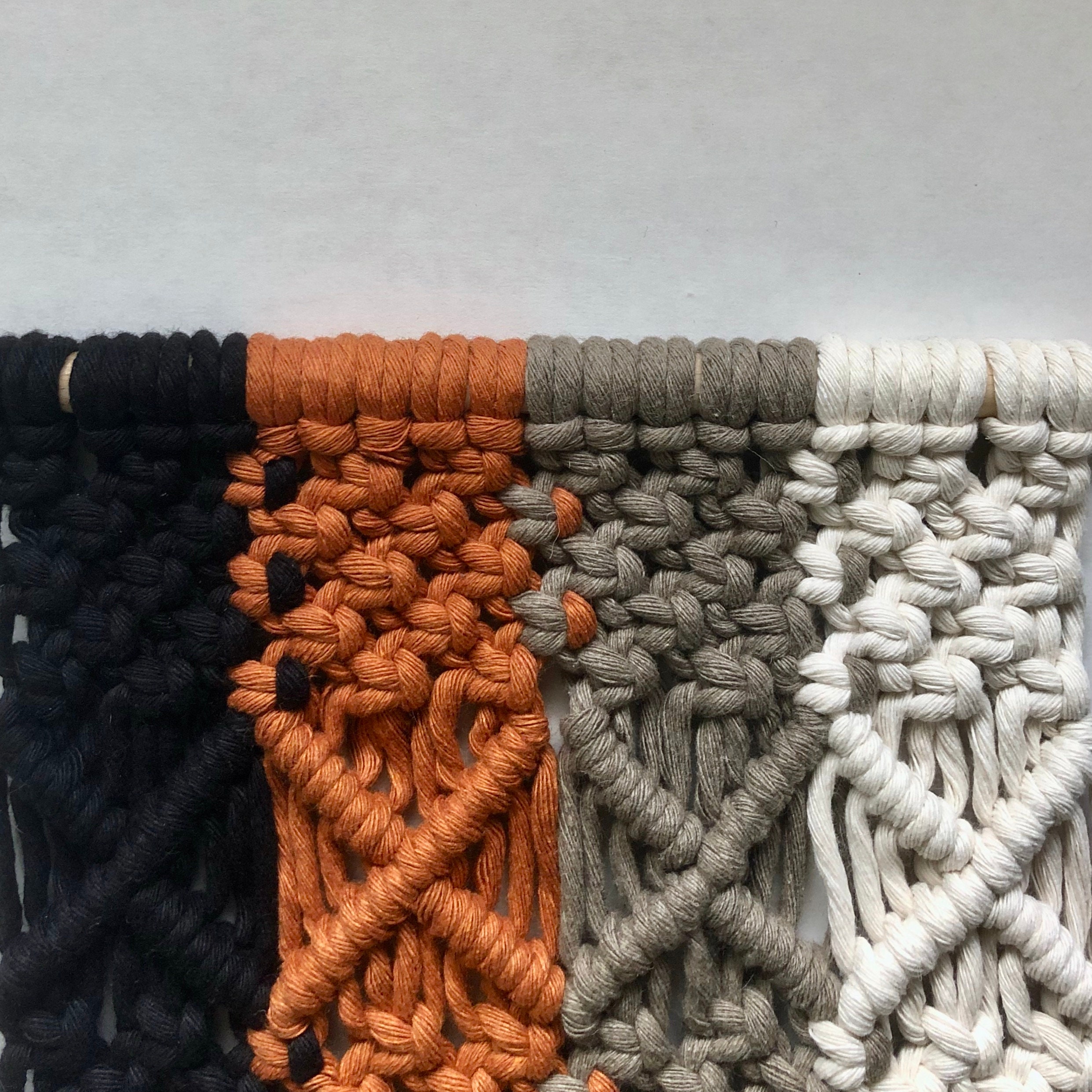 DIY Home Decor Pattern Beginner to Intermediate Macrame Wall | Etsy