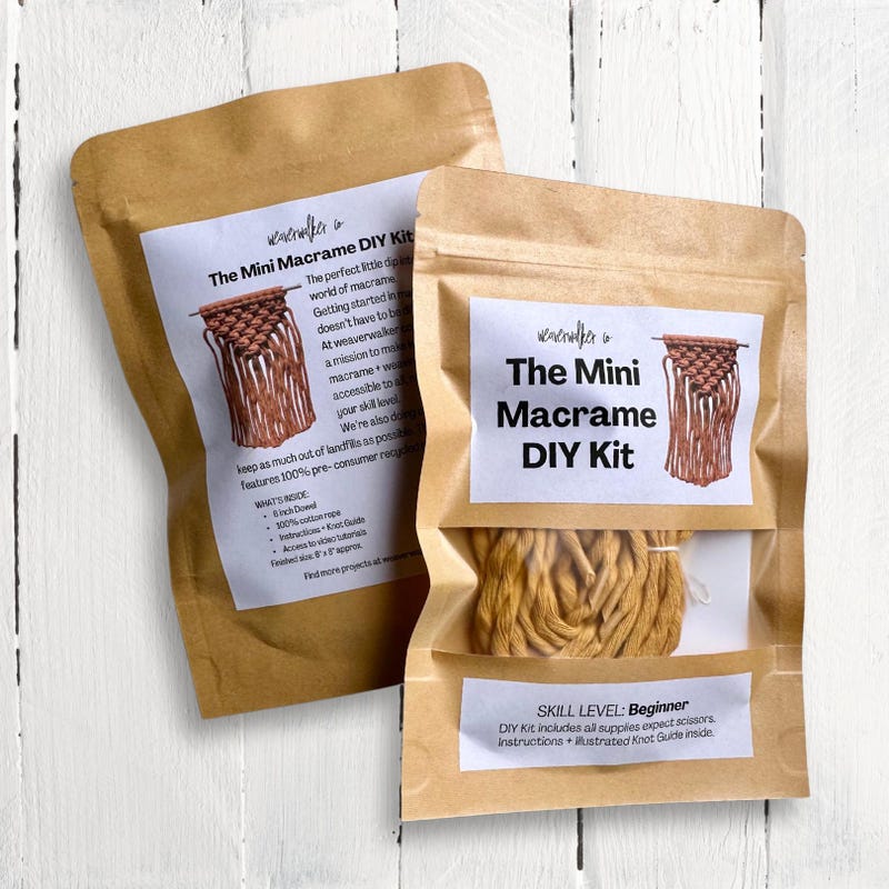Macrame Kit - Etsy