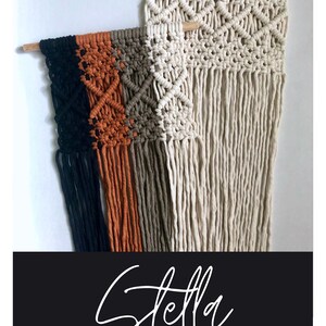 Beginner Macrame Bundle, 4 Easy Macrame Wall Hanging Tutorials Pdfs ...