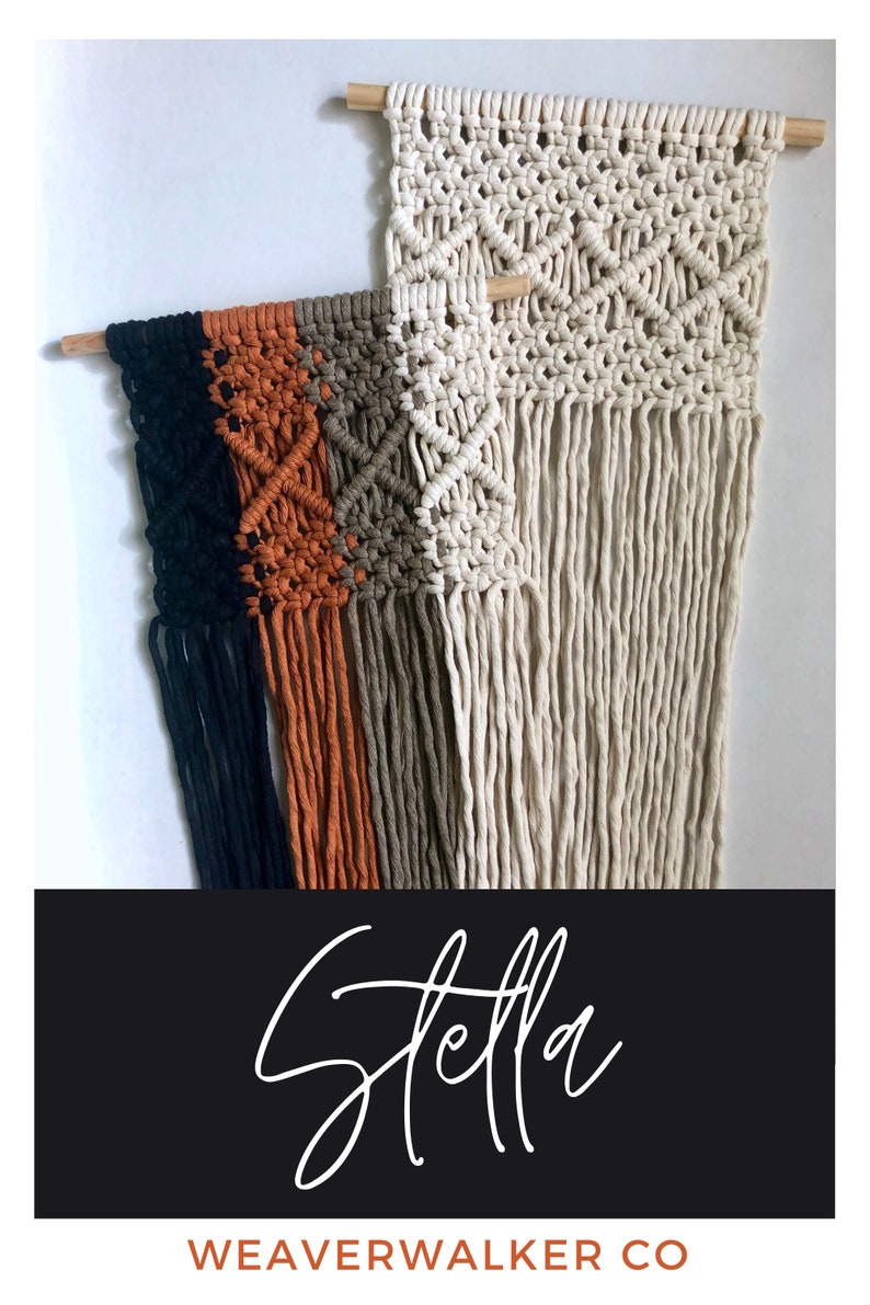 Beginner Macrame Bundle 4 Easy Macrame Wall Hanging Tutorials - Etsy