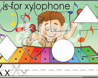 B is for BABY Alphabet File Folder Game Downloadable PDF - Etsy