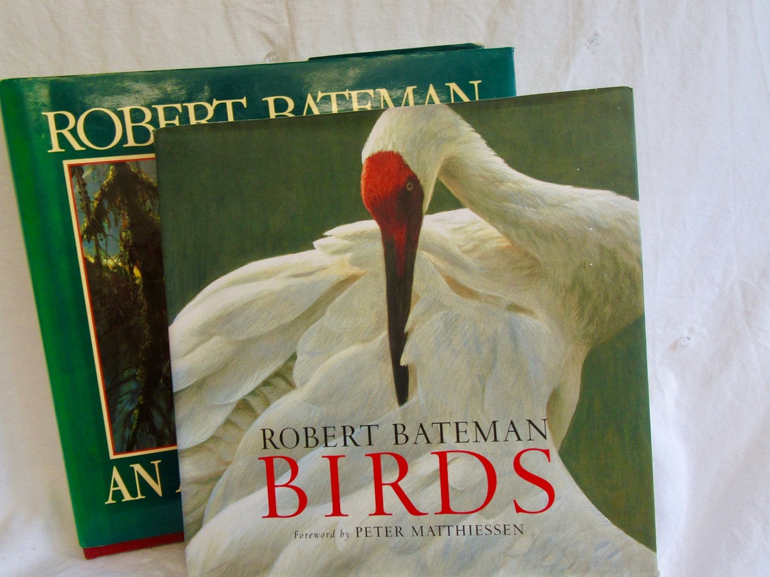 Two Volumes of Robert Bateman Books Birds and an Artist in Nature ON ...