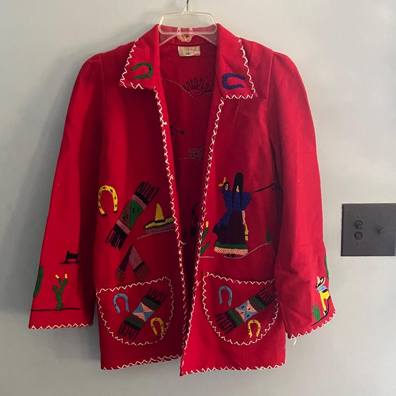 Mexican Tourist Jacket - Etsy