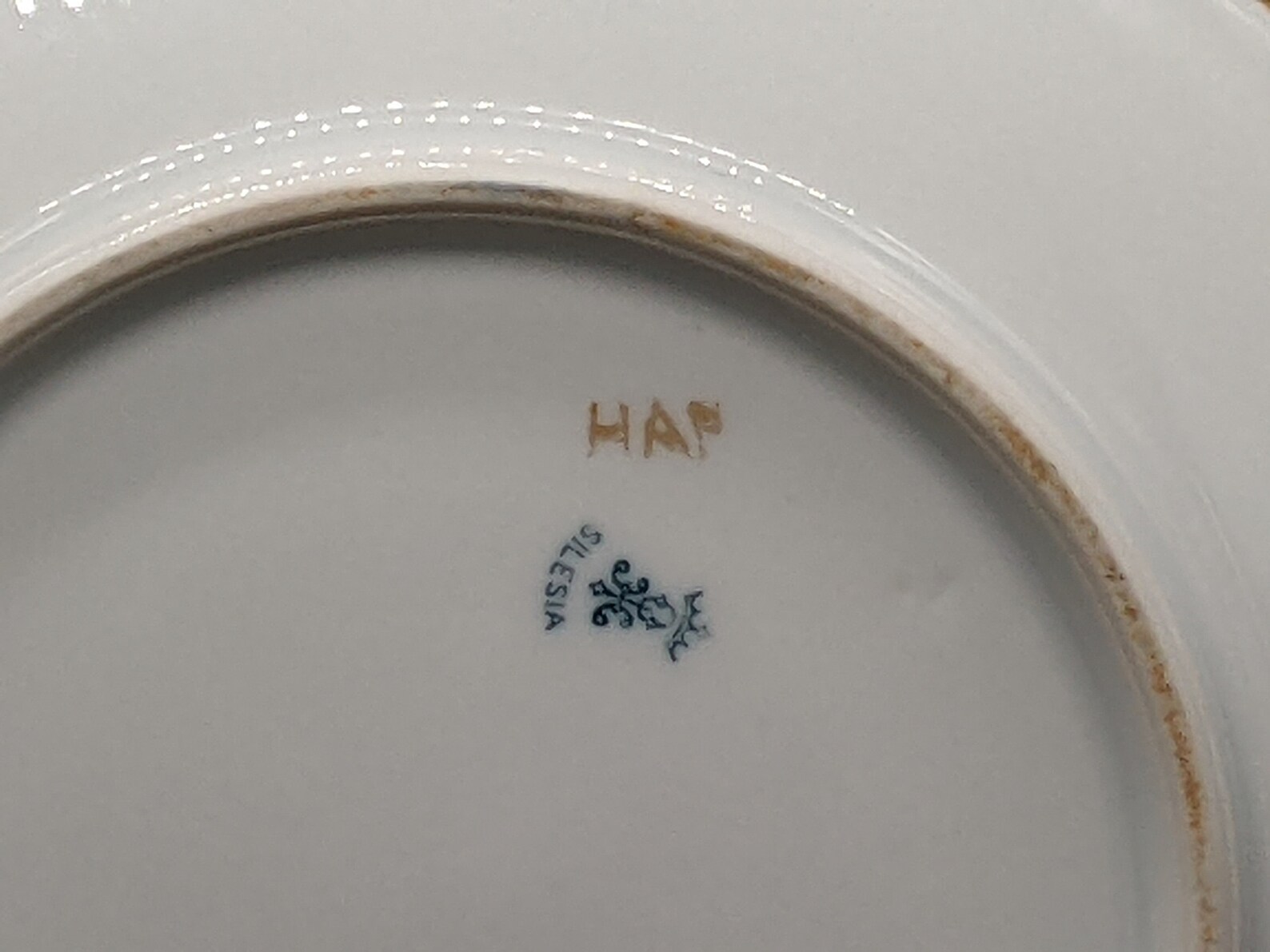 Vintage Silesia Porcelain Plate Germany Butterfly - Etsy