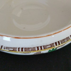 Vintage Bristol England Pountney Company Pottery Summertime Art Deco ...