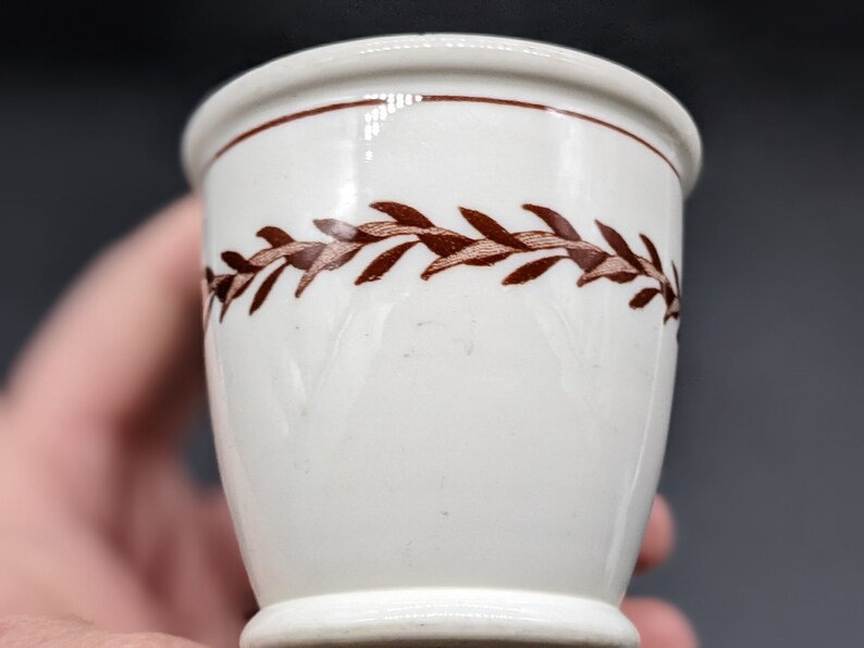 Vintage Walker China Garland Pattern One Eggcup Restaurant Dish Vine ...