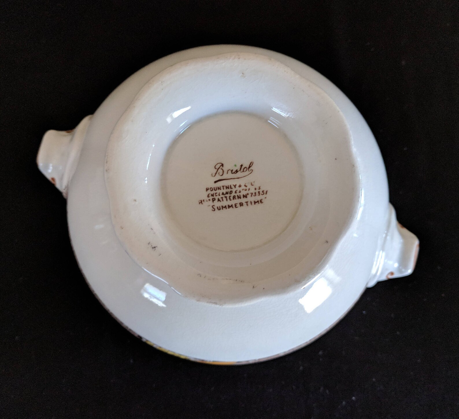 Vintage Bristol England Pountney Company Pottery - Etsy