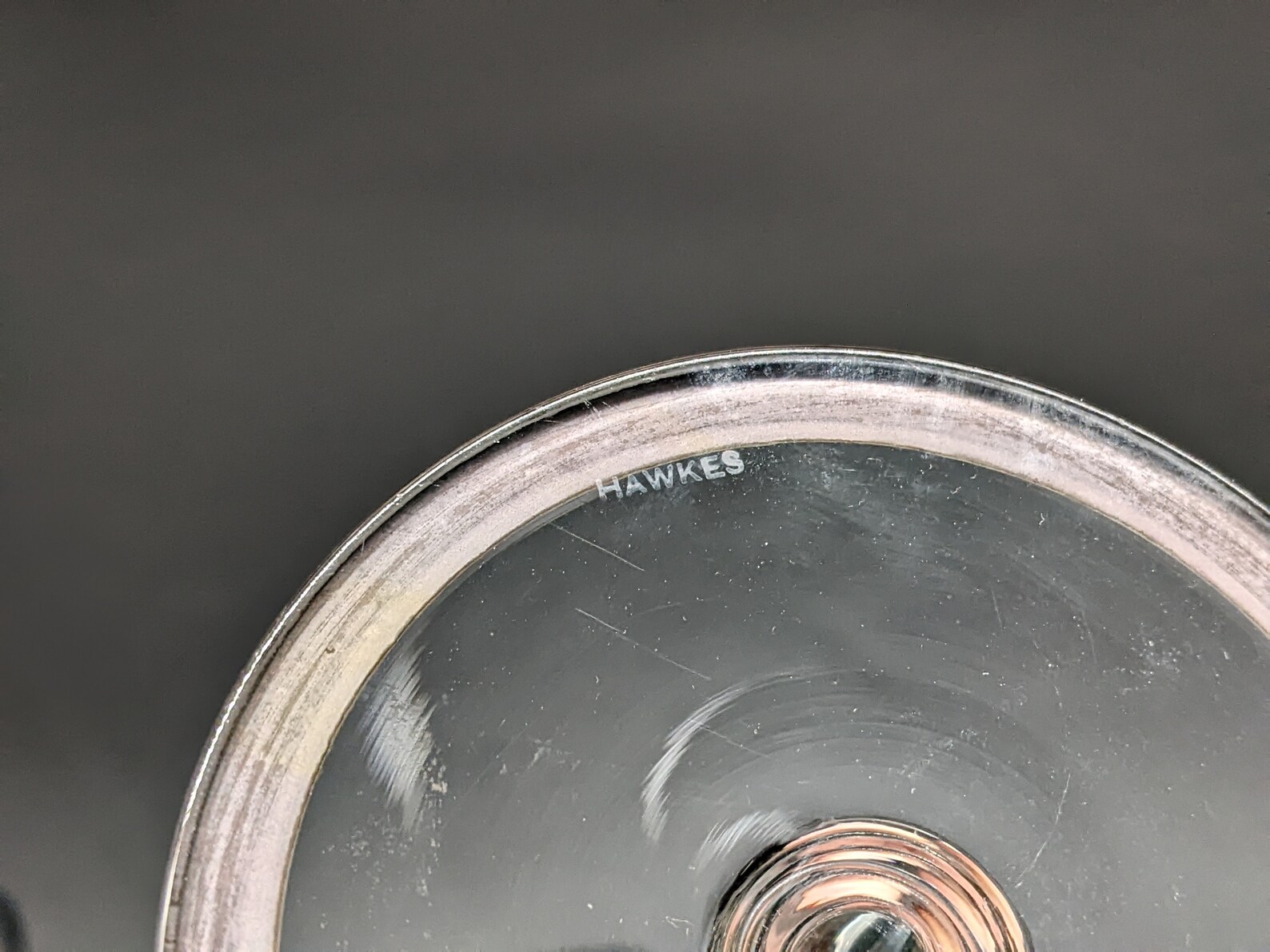 Vintage, Hawkes, Glass, HAW14, Water, Goblet, Two, Pair, Sterling, Band ...