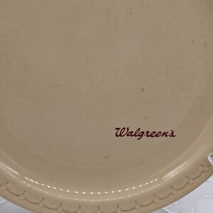 Vintage Walgreens Drugstore Pharmacy Syracuse China Econo-rim Dinner ...