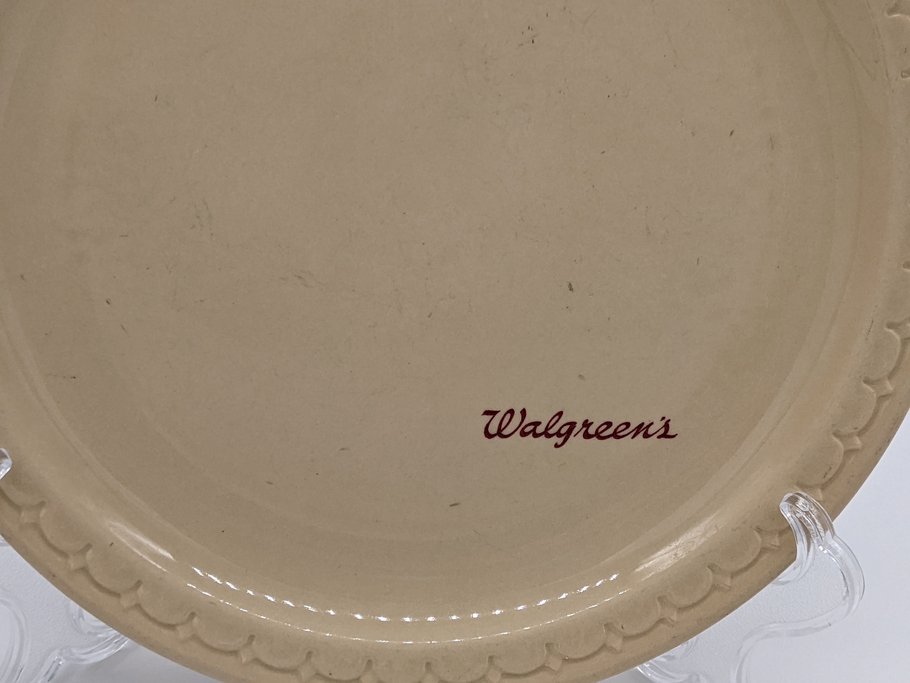 Vintage Walgreens Drugstore Pharmacy Syracuse China Econo-rim Dinner ...