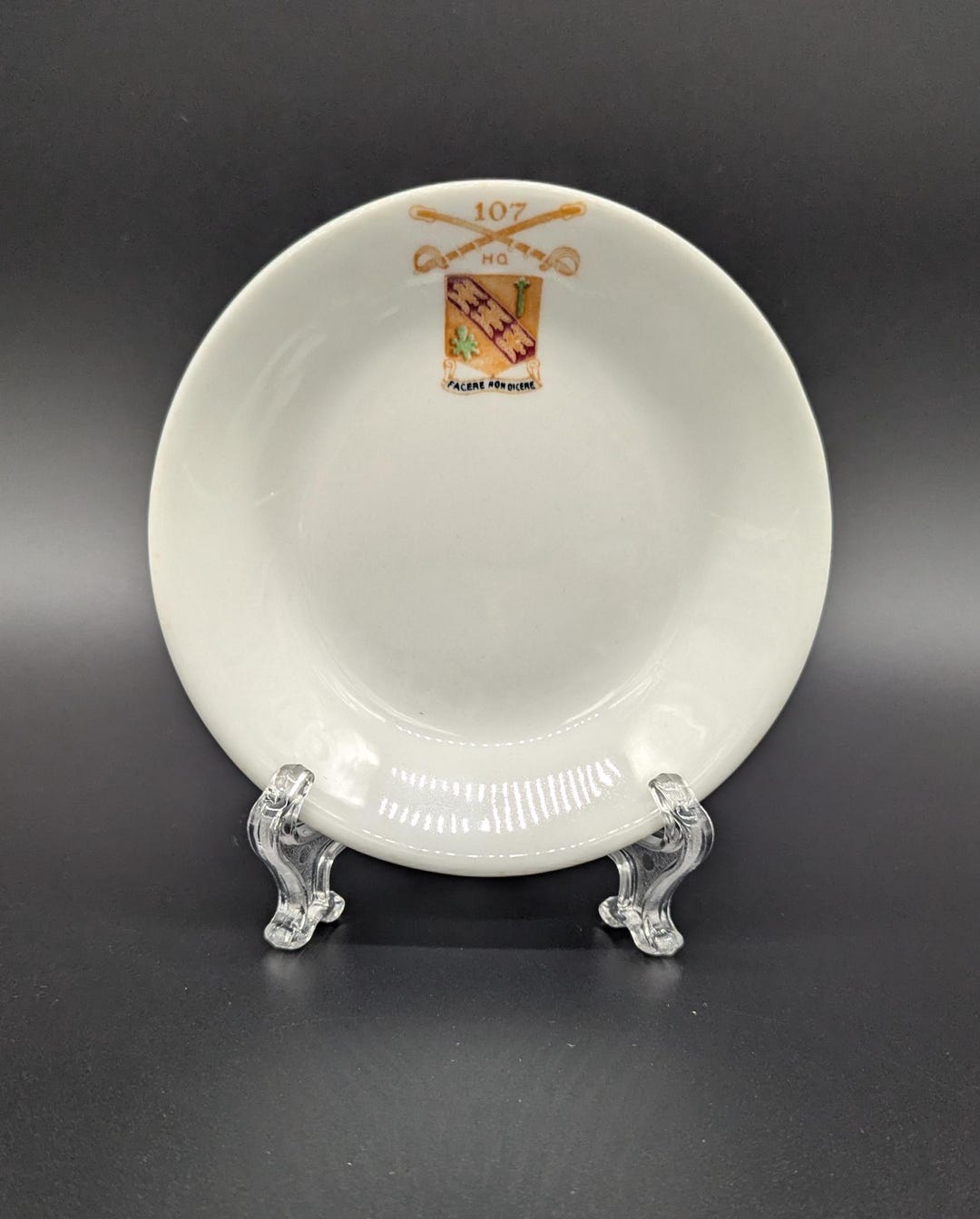 Vintage 107th Cavalry Regiment US Army 1941 Bailey Walker Restaurant ...