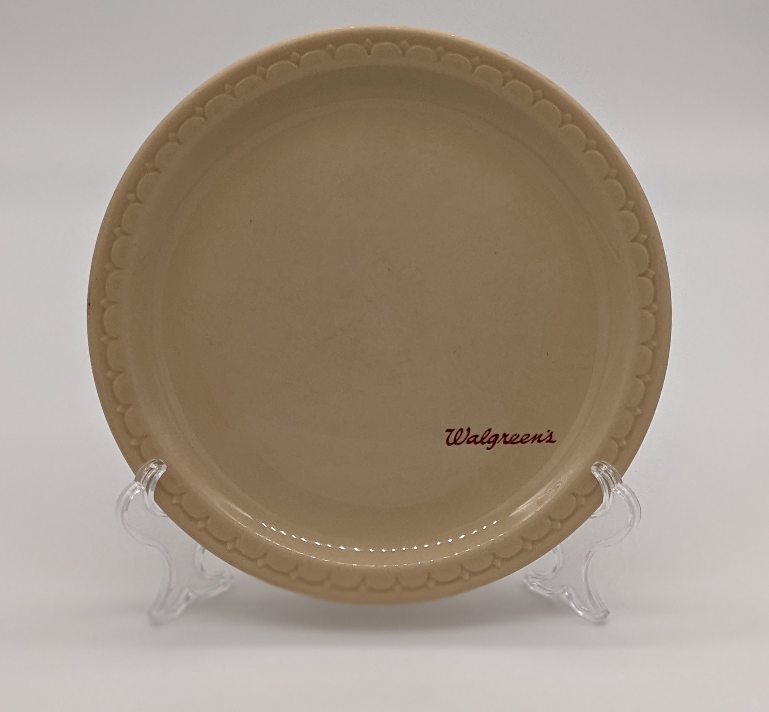 Vintage Walgreens Drugstore Pharmacy Syracuse China Econo-rim Dinner ...