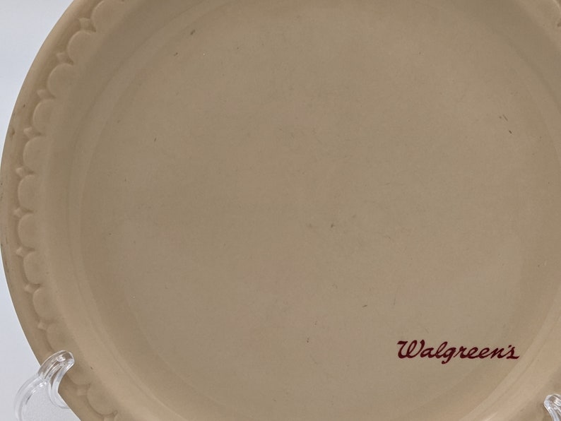 Vintage Walgreens Drugstore Pharmacy Syracuse China Econo-rim Dinner ...