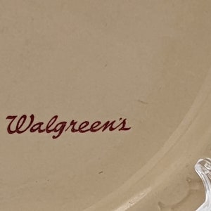 Vintage Walgreens Drugstore Pharmacy Syracuse China Econo-rim Dinner ...