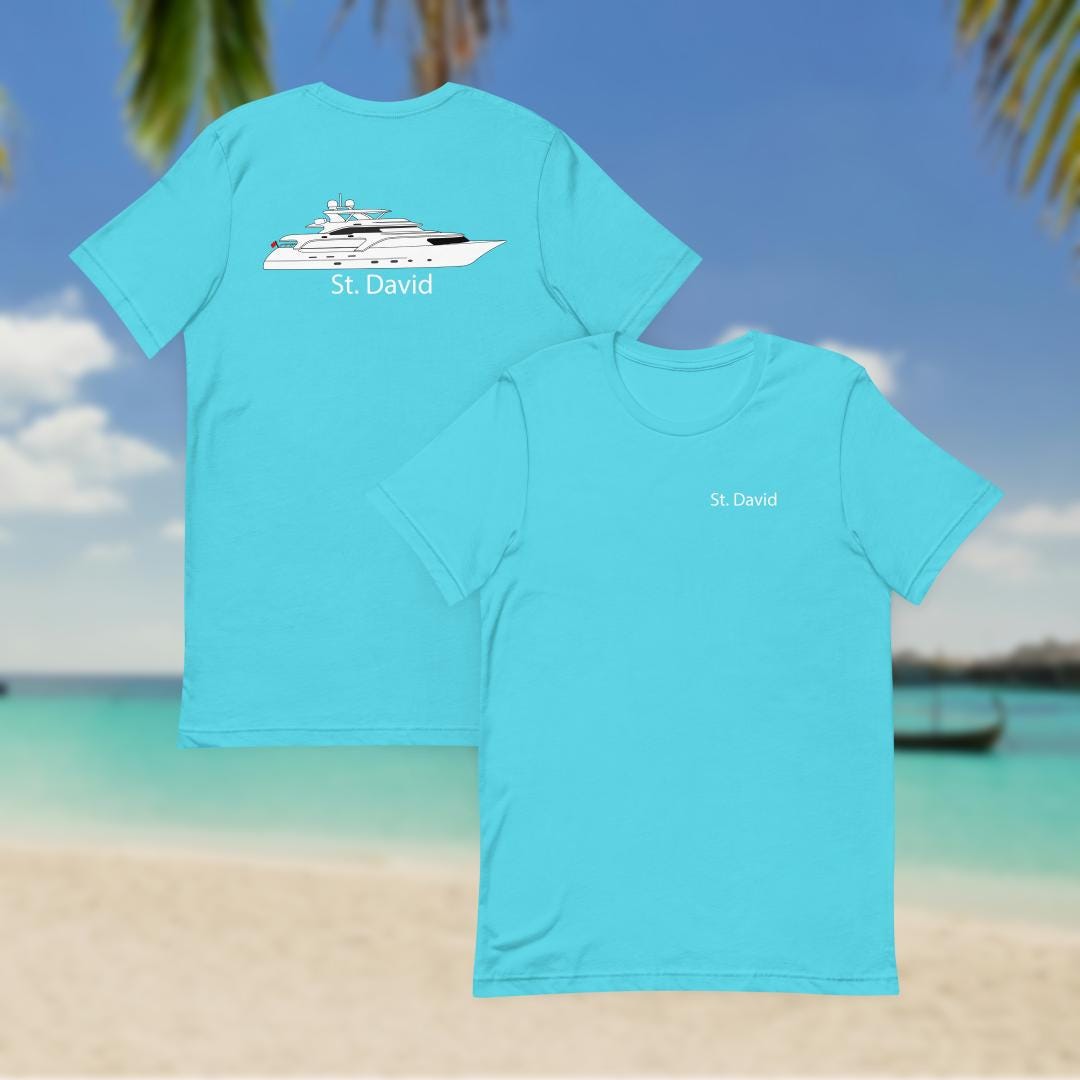 Below Deck St. David Crew T-shirt: Reality TV Bravo Fan Apparel - Etsy