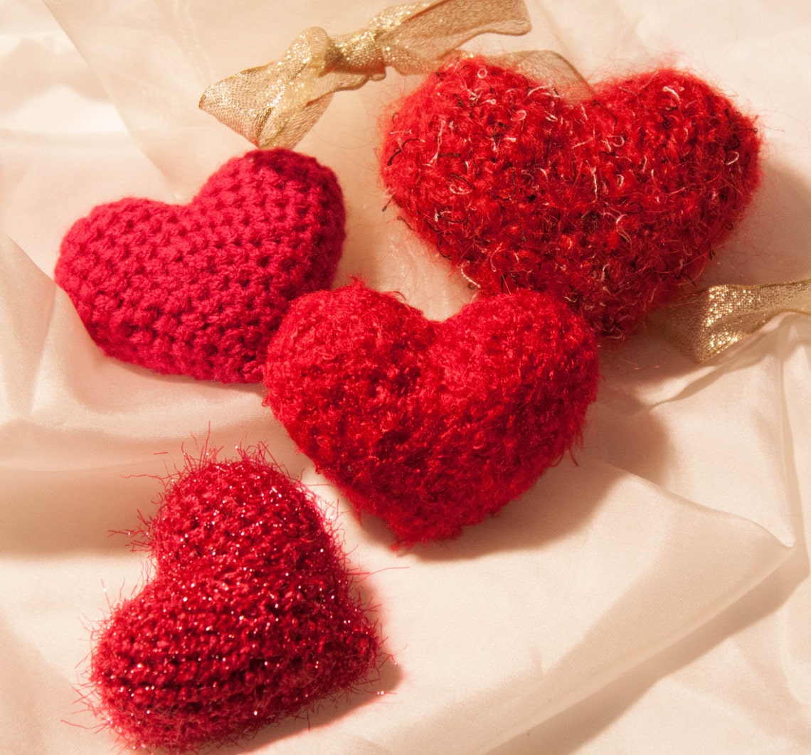 Crochet Love Heart Pattern - Etsy