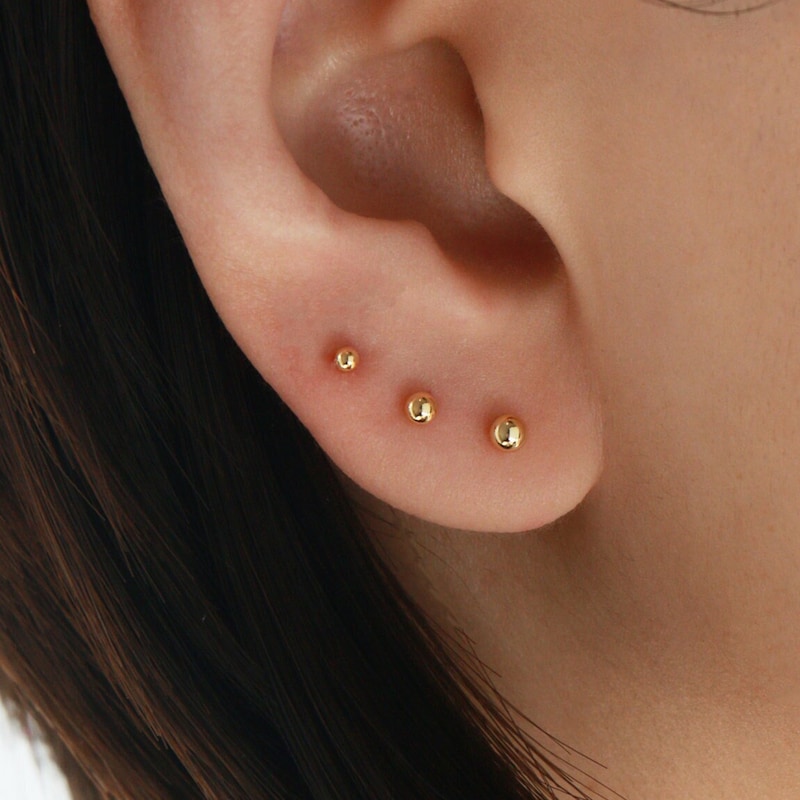 Small Stud Earrings - Etsy