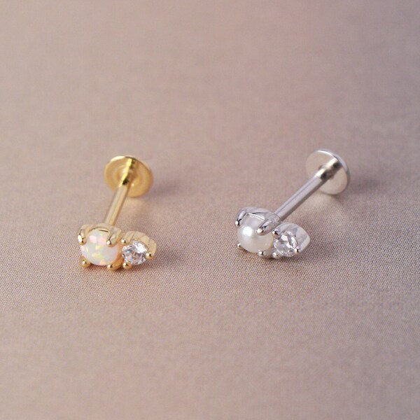 Gold Opal Earrings - Etsy