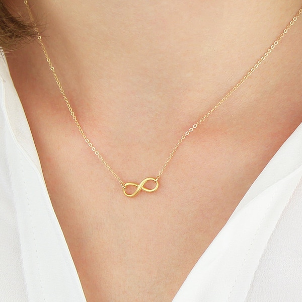 Infinity Necklace - Etsy