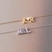 Iro Name Necklace N5 Personalized Necklace, Letter Necklace, Initial ...