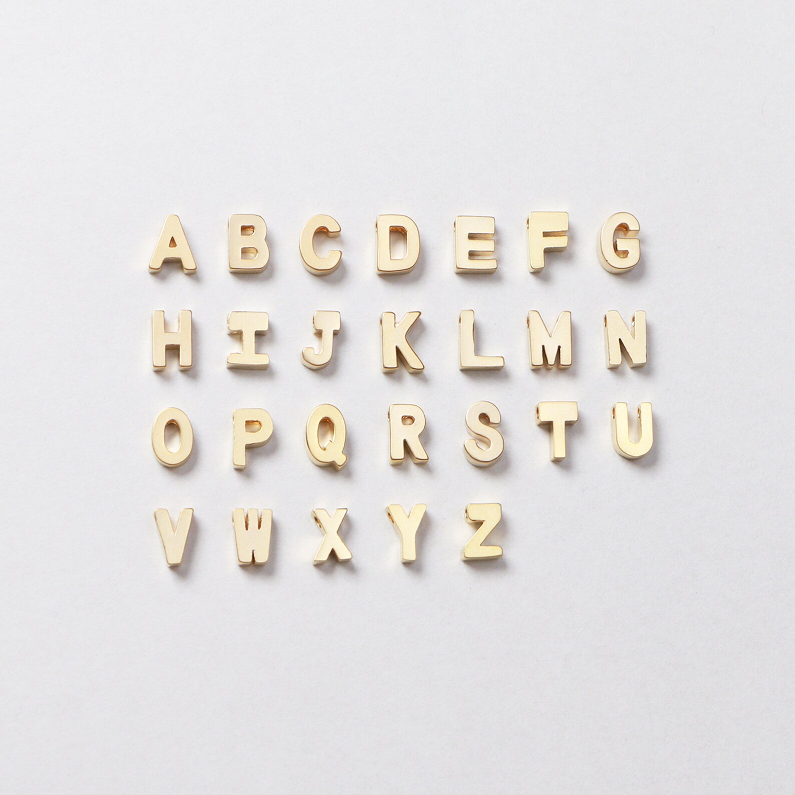 Iro Name Necklace N5 Personalized Necklace, Letter Necklace, Initial ...